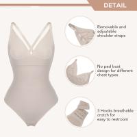 China High Waist Tummy Control Women Body Shaper Slimming Bodysuit As Shown Decoration None for sale