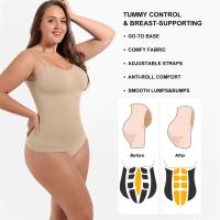 China Plus Size Women's Seamless Shapewear Top with Padded Buttocks HEXIN 2023 for sale
