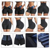 China HEXIN Neoprene Shorts Shaper Tummy Control Sauna Pant for Women's Yoga and Butt Lifting for sale