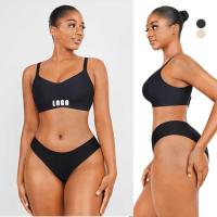 China 2023 HEXIN Custom Logo Padded Bra Seamless Push Up for Women's Beauty and Comfort for sale