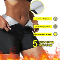China Women's Tummy Control Sauna Shorts HEXIN Free Sample Neoprene Shaper with Butt Lifter for sale