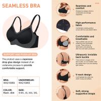 China Seamless Slimming Push Up Bra for Women Gender Women Fabric Type 30% Spandex 70% Nylon for sale