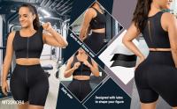 China Nonwoven Weaving Method Sustainable High Waist Trainer Shaper Latex Vest for from HEXIN for sale