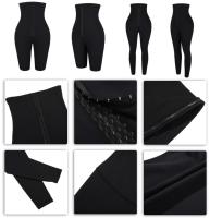China Women's Super Brushed Leggings with Adjustable Waist Trainer Corset and Tummy Control for sale