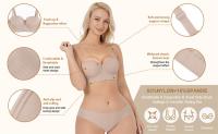 China Lead Time 1-3 Days Payment Made Women's Seamless Bra Panty Shapewear Shapers S-3XL for sale