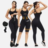 China Women's Super Brushed Leggings with Adjustable Waist Trainer Corset and Tummy Control for sale