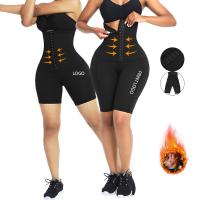 China HEXIN Mid-Thigh Shaper Shorts for Women Bodysuit Tummy Control Butt Lifter Thigh Trim for sale