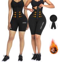 China HEXIN Mid-Thigh Shaper Shorts for Women Bodysuit Tummy Control Butt Lifter Thigh Trim for sale