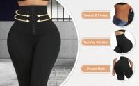 China HEXINear Fitness Leggings Thong Body Shaper Waist Trainer Photo Standard Thickness for sale