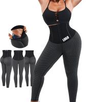 China Breathable HEXIN HIGH WAIST Neoprene Gym Scrunch But Corset Waist Trainer Leggings AS SHOW for sale