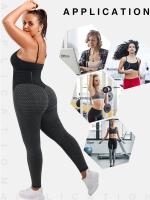China Breathable HEXIN HIGH WAIST Neoprene Gym Scrunch But Corset Waist Trainer Leggings AS SHOW for sale