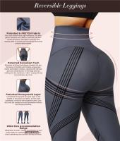 China OEM Accpet HEXIN Custom Logo 3D-Printed Workout Leggings for Women Yoga Fitness Pants for sale