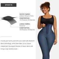 China 2023 Fashion Women Body Shaper Shapewear Jeans Trousers 77% Nylon 23% Elastane Fabric for sale