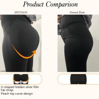 China XS-3XL HEXIN Neoprene Waist Trainer Leggings for Women's High Compression Fat Burning for sale