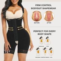 China Women's Chest Support Fajas Colombiana with Adjustable Hooks and High Waist Design for sale
