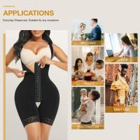 China Women's Chest Support Fajas Colombiana with Adjustable Hooks and High Waist Design for sale