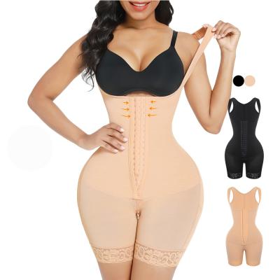 China Nonwoven Weaving Method Women's Full Body Shaper 5XL BBL FAJAS Waistdear Tummy Control for sale