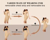 China Beautiful Design Women's One-Piece Shapewear with Tummy Control and Mid Thigh Bodysuit for sale