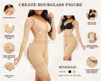 China Beautiful Design Women's One-Piece Shapewear with Tummy Control and Mid Thigh Bodysuit for sale