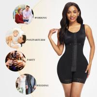China 5XL Waist Size Women's Body Shapewear with Adjustable Compression Floral Lace Design for sale