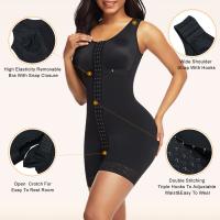 China HEXIN Full Body Shaper 5XL BBL Stage 2 3 Postpartum Post Surgery Spandex Nylon Waist Trainer Corset Shapewear for sale