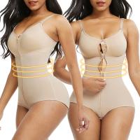 China 5XL HEXIN Stage 2/3 One Piece Women Shapewear with Fabric Type 30% Spandex 70% Nylon for sale