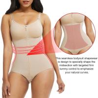 China 5XL HEXIN Stage 2/3 One Piece Women Shapewear with Fabric Type 30% Spandex 70% Nylon for sale
