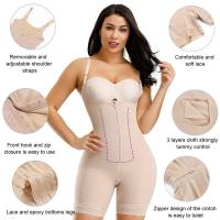 China Adjustable Hooks Women Fat Tummy Control Body Shaper Shapewear For Women Firm Control Level for sale