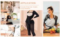 China HEXIN 2023 Fashion Women Slimming Shapewear Nonwoven Weaving 30%Spandex 70%Nylon Fabric for sale