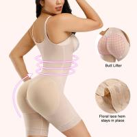 China HEXIN High Elastic Open Bust Zipper Butt Lifter Tummy Control Shaper Slimming Shapewear Underwear for sale