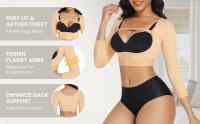 China Weaving method nonwoven Women's Fitness Body Shaper Bra for Seamless Chest Support for sale