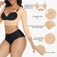 China HEXIN High Compression Women Fitness Adjustable Chest Support Shaper Bra Slimming Shapewear Bodysuit for sale