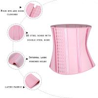 China HEXIN Design Waist Trainer for Women 20 Steel Bone Postpartum Recovery Shapewear for sale