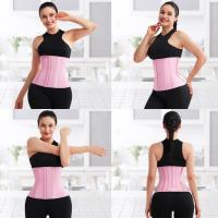 China HEXIN Design Waist Trainer for Women 20 Steel Bone Postpartum Recovery Shapewear for sale