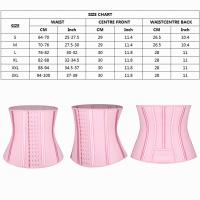China HEXIN Design Waist Trainer for Women 20 Steel Bone Postpartum Recovery Shapewear for sale