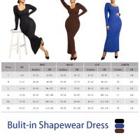 China Maxi Standard Sustainable Dress Bodycon Shapewear with Tightening and Light Shaping for sale
