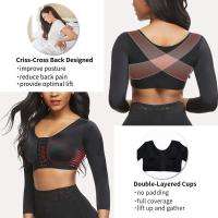 China WAISTDEAR Women's Long Sleeve Bra for Postpartum Compression and Butt Lifting for sale