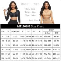 China WAISTDEAR Women's Long Sleeve Bra for Postpartum Compression and Butt Lifting for sale