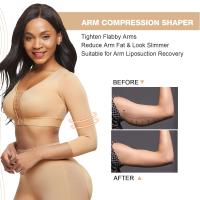China Hexin Stage 2 Faja Colombiana Shapewear Set Knitted Women's Body Shaper Tops Bra for sale