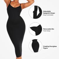 China Stylish Casual Solid Summer Party Pencil Dress for Women Custom Logo Elegant Midi Dress for sale