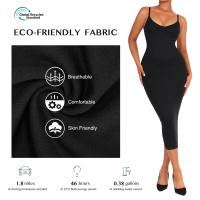 China Stylish Casual Solid Summer Party Pencil Dress for Women Custom Logo Elegant Midi Dress for sale