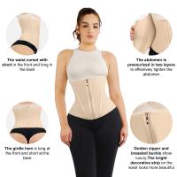 China Breathable Modeling Waist Trainer for Women Firm Control and Lace Decoration by HEXIN for sale