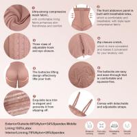 China Standard Thickness Tummy Control Butt Lifter Pants HEXIN High Waist Shapewear for Women for sale
