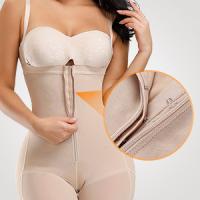 China Regular Size Women's Shapers with Tummy Control Detachable Shoulder Strap and Zipper for sale