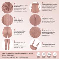 China Women's Open Bust Tummy Control Shapewear with Adjustable Straps in Standard Thickness for sale