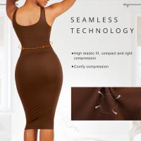 China Women's Elegant Bodycon Dress in Satin Fabric with Custom Logo and Pencil Silhouette for sale