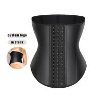 China Custom Logo Waist Trainer Shaper Wear Belt with Padded Buttocks and 7 Days Lead Time for sale