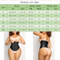 China Custom Logo Waist Trainer Shaper Wear Belt with Padded Buttocks and 7 Days Lead Time for sale