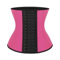 China Adjustable Hooks Tummy Control Latex Waist Trainer Corset for Women Slim Body Shaper for sale