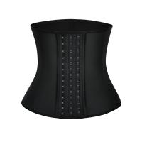 China Adjustable Hooks Tummy Control Latex Waist Trainer Corset for Women Slim Body Shaper for sale